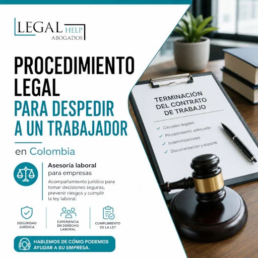 Despedir a un trabajador en Colombia: procedimiento legal